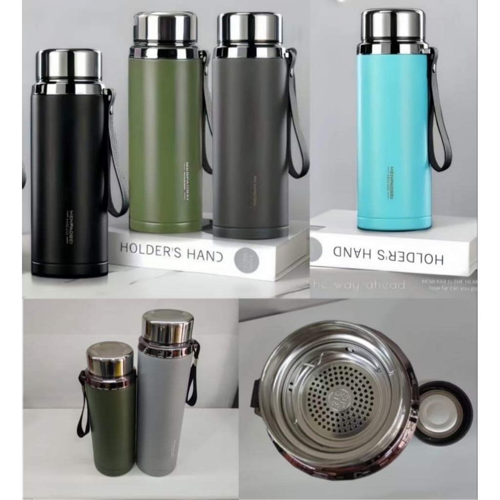 Jual Termos Tumbler Botol Air Minum Sport Vacuum Premium 1000ML ...