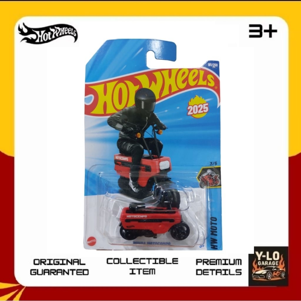 Jual Honda Motocompo - Hot Wheels | Shopee Indonesia