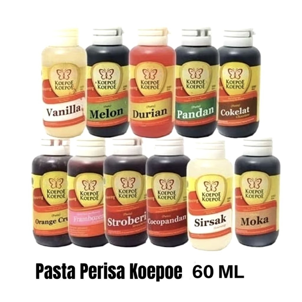 Jual Koepoe-Koepoe Pasta Pewarna 60mL All Variant | Shopee Indonesia