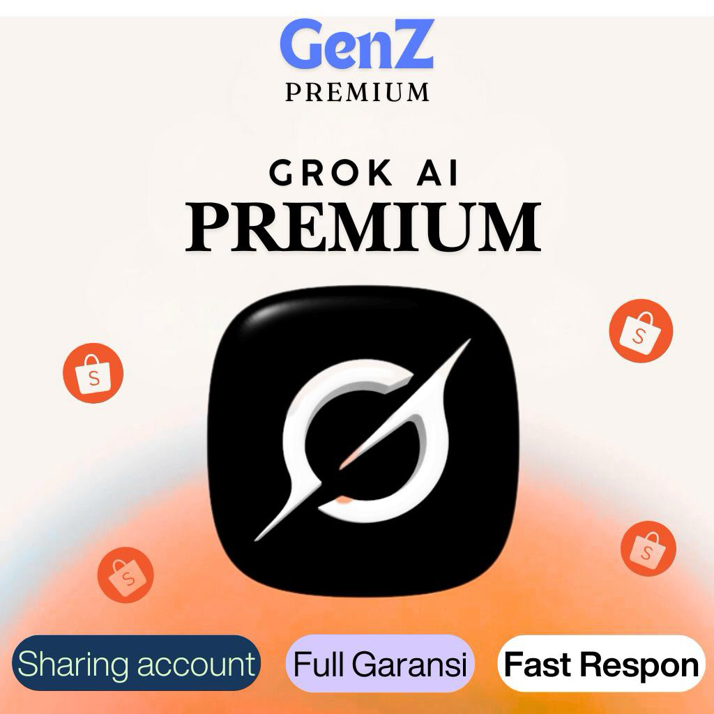 Jual GROK AI PREMIUM 1 BULAN - SHARING ACCOUNT | Shopee Indonesia