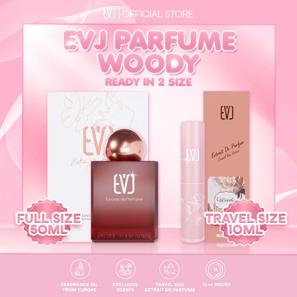Jual EVJ Parfum - Woody - Extrait De Parfum Unisex | Aroma Musky, Woody ...