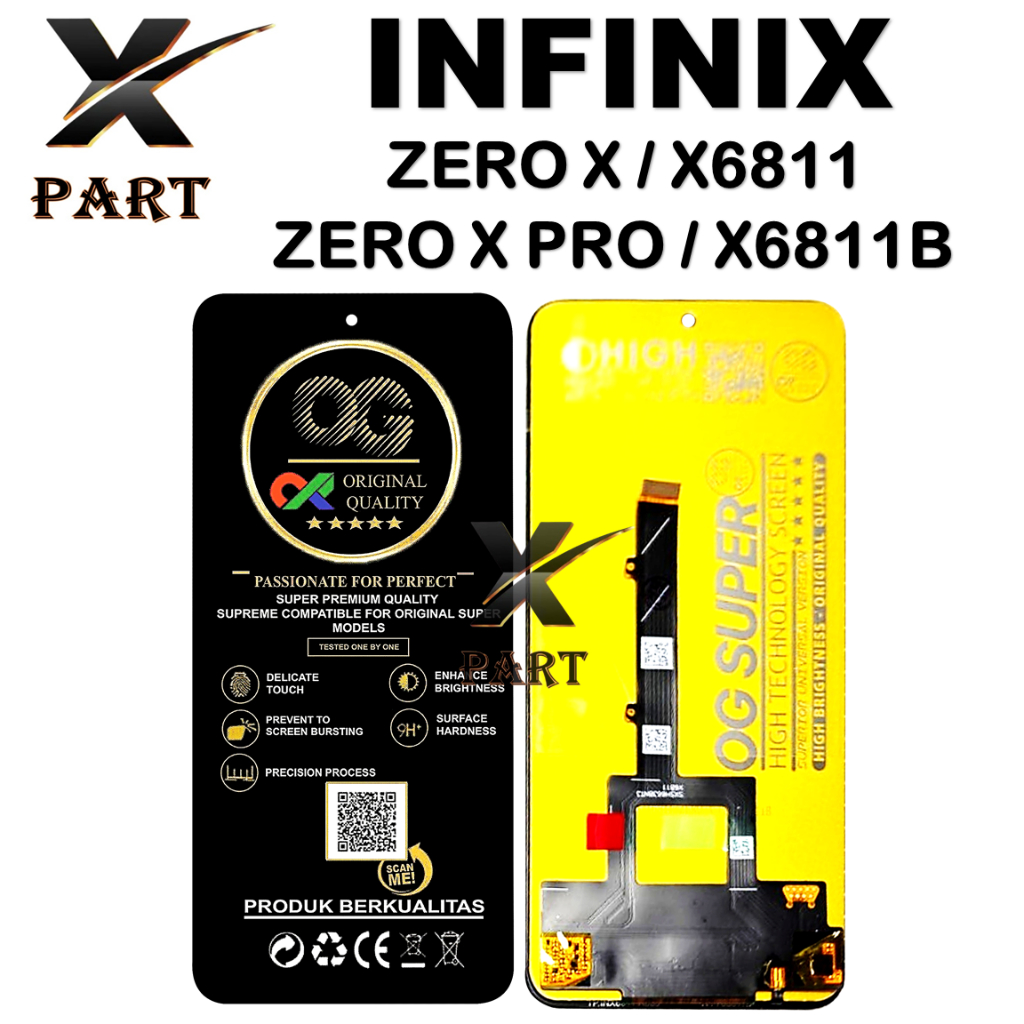 Jual LCD TOUCHSCREEN INIFINIX ZERO X / X6811 / ZERO X PRO / X6811B ...