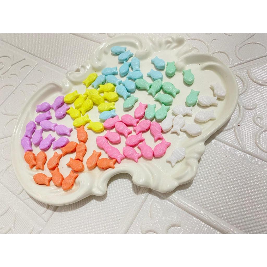 Jual ( 20 Gram ) Manik-Manik Bentuk Ikan Warna-warni DIY | Shopee Indonesia