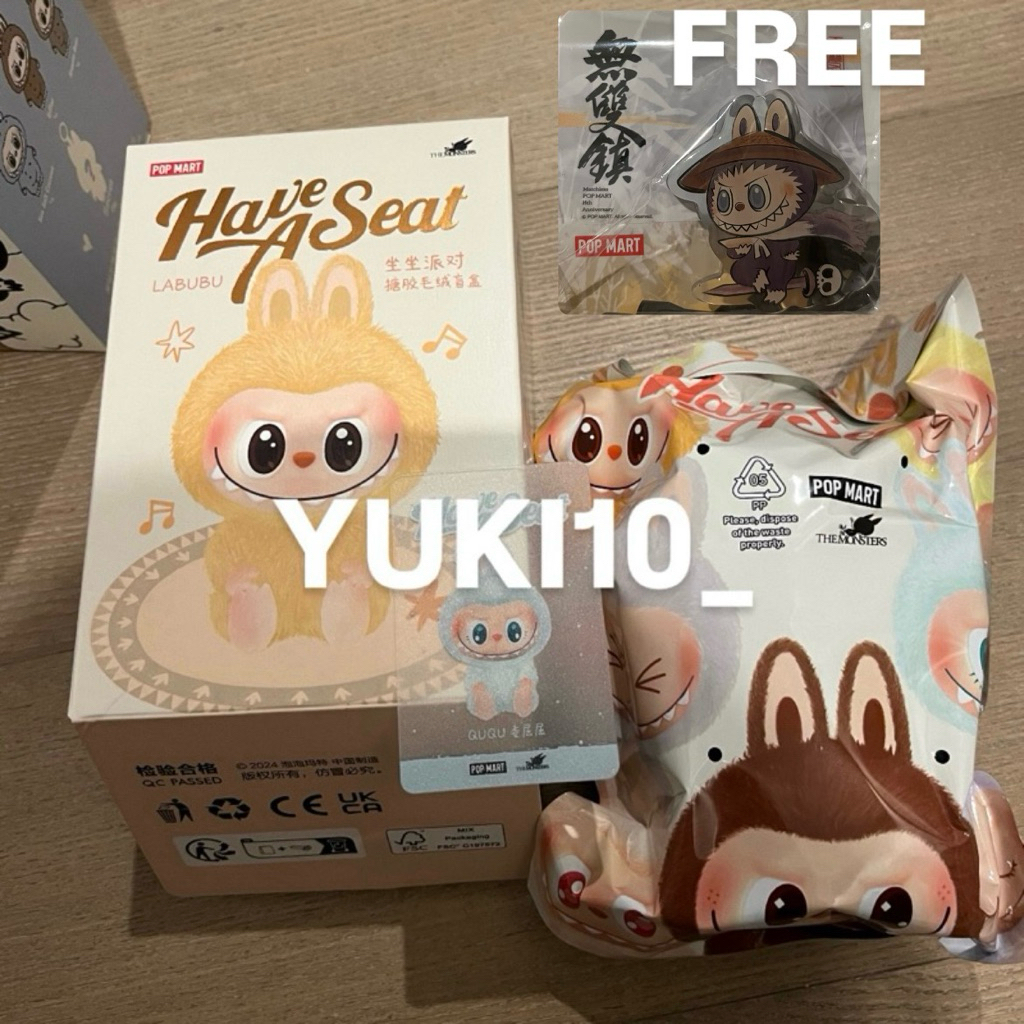 Jual labubu v2 ququ / labubu have a seat ququ / labubu ququ | Shopee ...