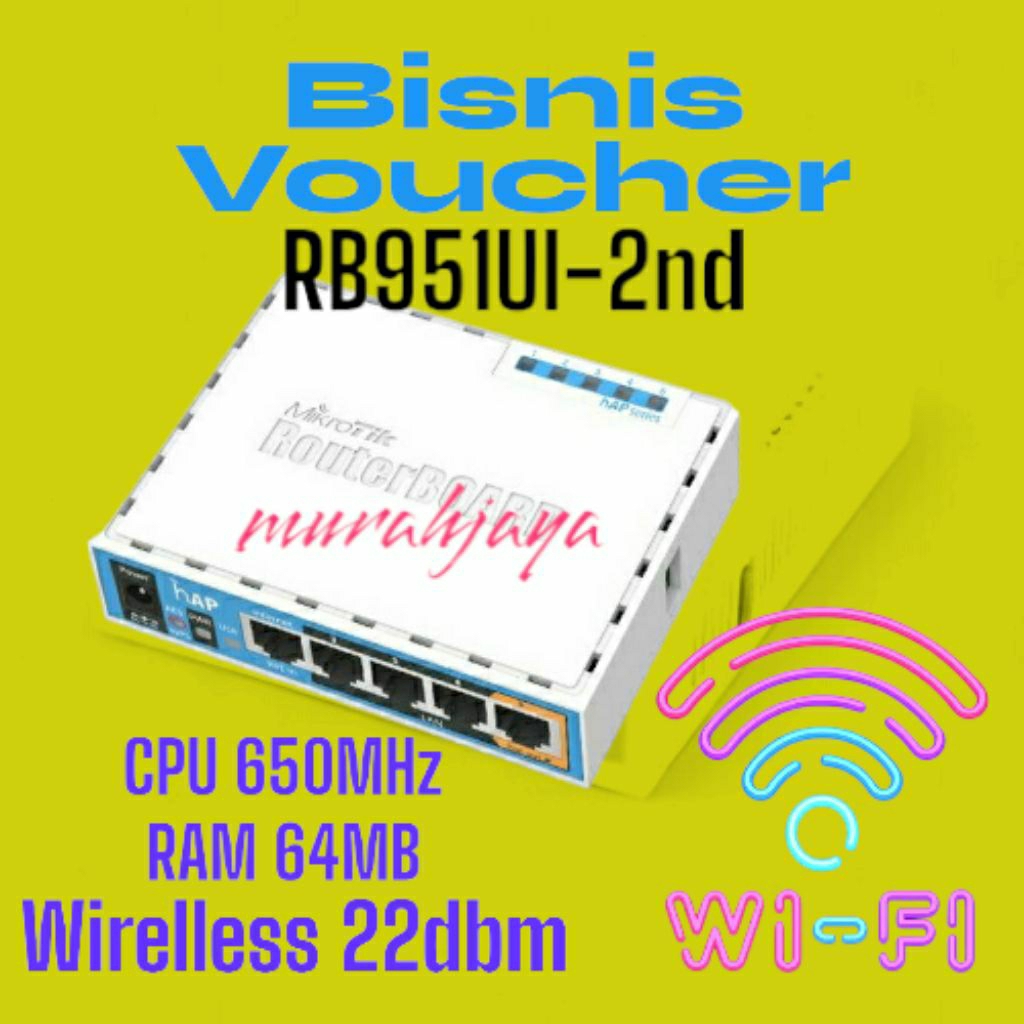 Jual Promo mikrotik rb951ui-2nd full setting siap pakai siap jualan ...