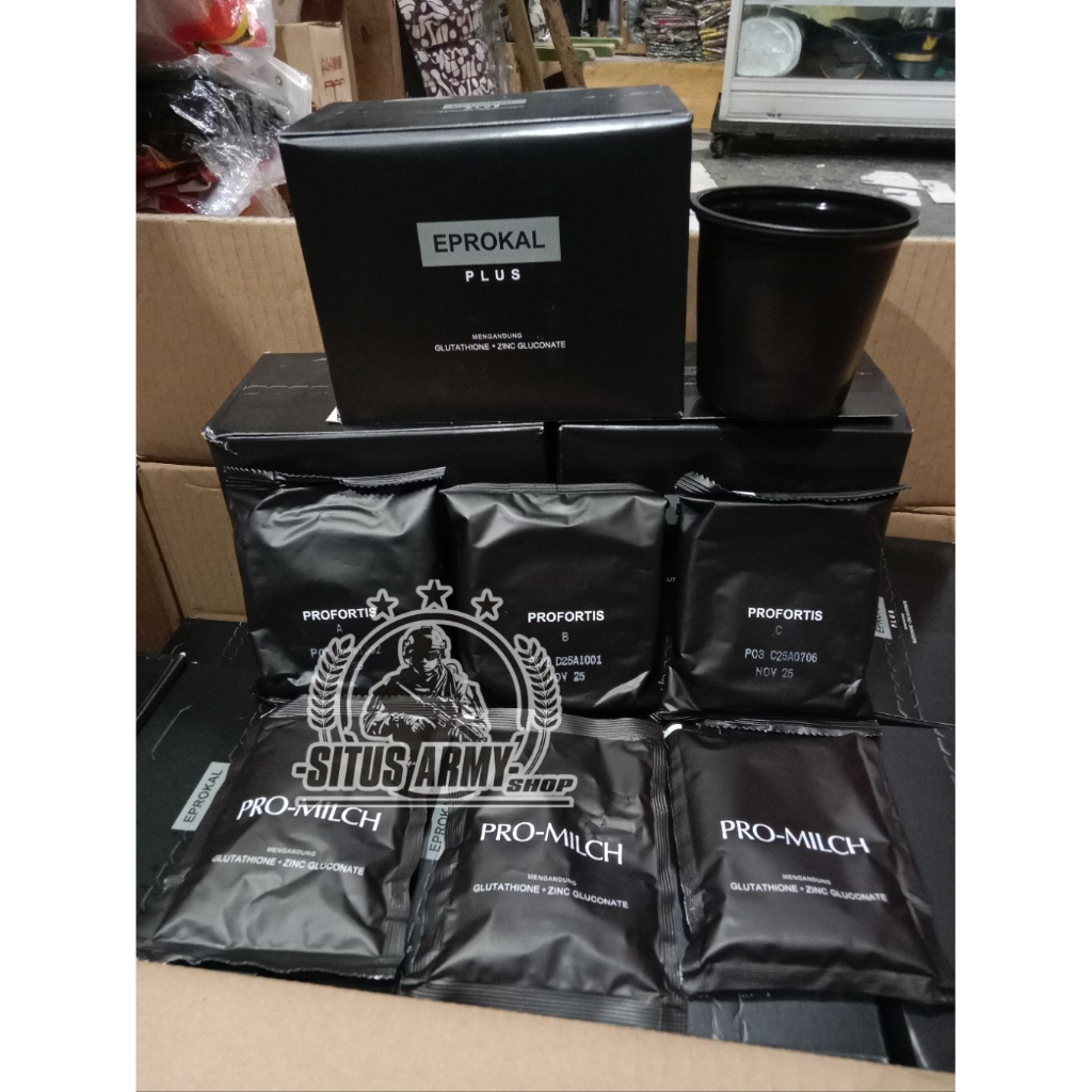 Jual MURAH..!!! EPROKAL PLUS ASLI JATAH TNI. EXP. MEI 2026 SATU PAKET ...