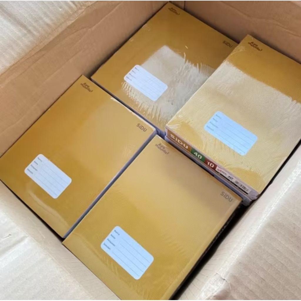 Jual BUKU TULIS SIDU 40 dan 60 LEMBAR SAMPUL COKLAT ISI 10 PCS / PAK ...