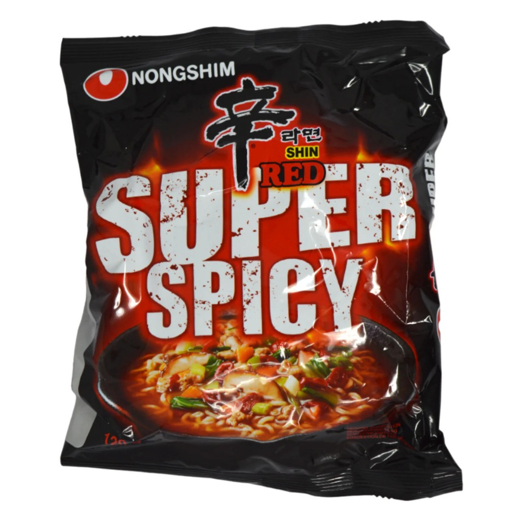 Jual nongshim shin shin red super spicy 120gr | Shopee Indonesia