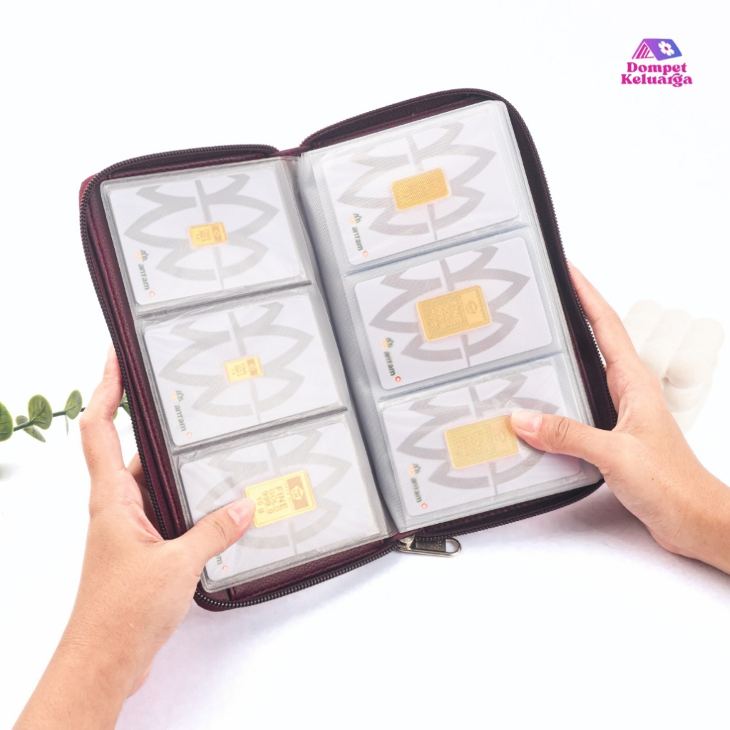 Jual Dompet Keluarga - Dompet Logam Mulia Album Antam 60 Slot ...