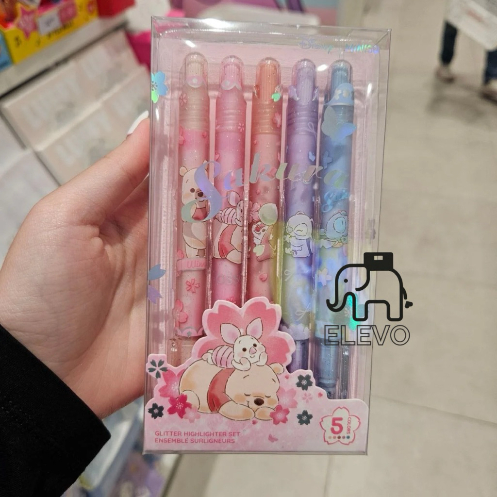 Jual MINISO x Disney ‼️ Stabilo Gliter / Highlighter Glitter Sakura ...