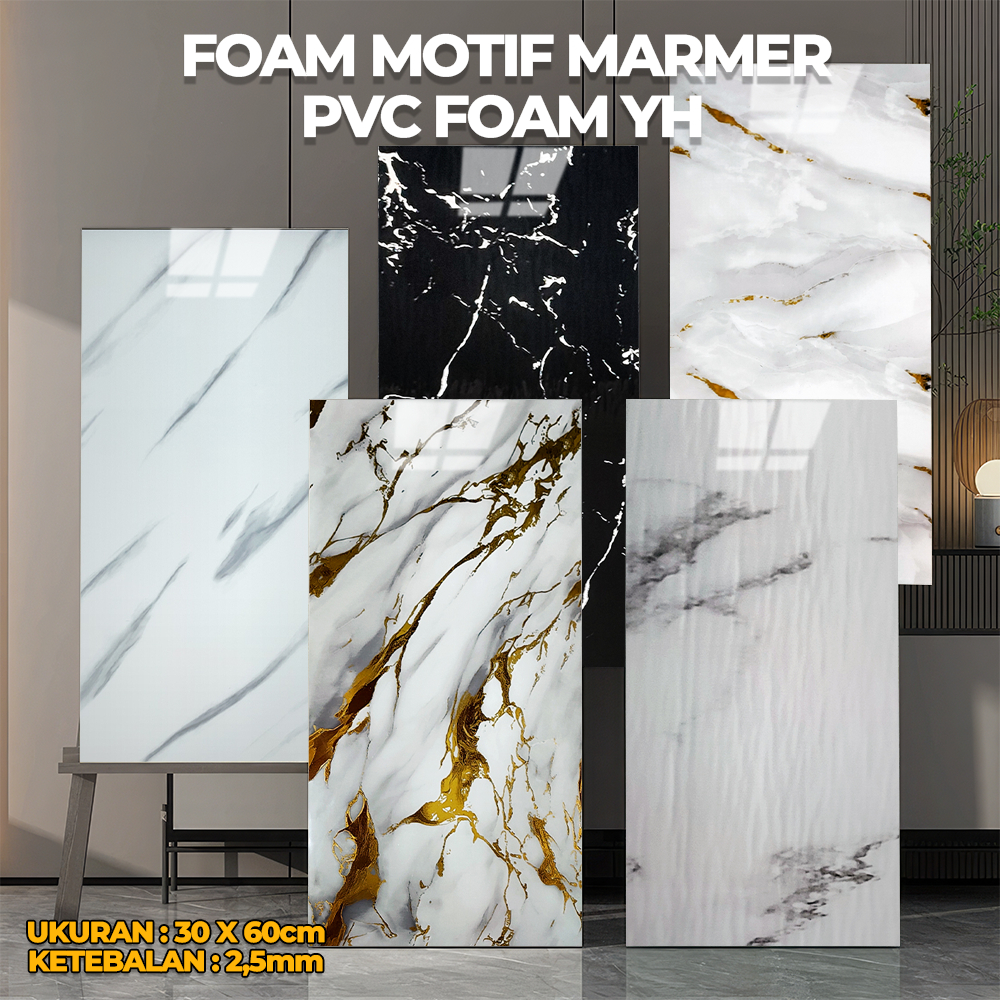 Jual Paket 20 Lembar - wallpaper dinding sticker dinding Vinyl Marble ...