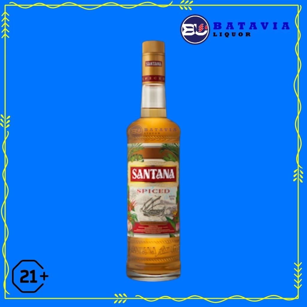 Jual Santana Spiced Rum Minuman Alkohol Rempah 750ml | Shopee Indonesia