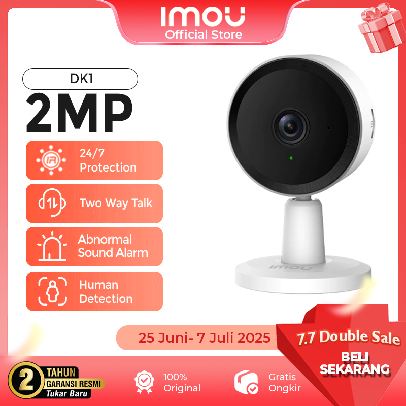 Jual IMOU DK1 2MP Kamera Smart CCTV Wi-Fi 6 Indoor Human Detection Baby ...