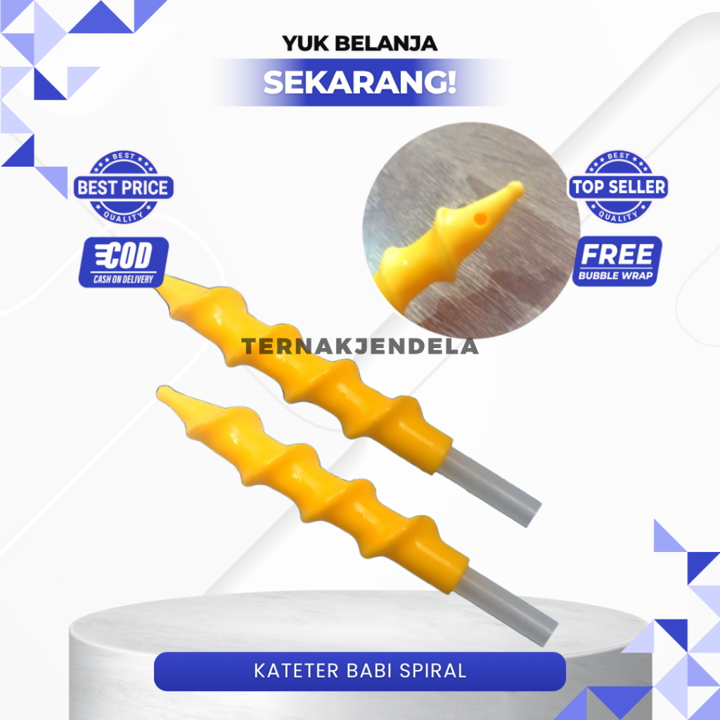 Jual KATETER BABI SPIRAL - Alat IB Babi - Alat Inseminasi Buatan Babi ...