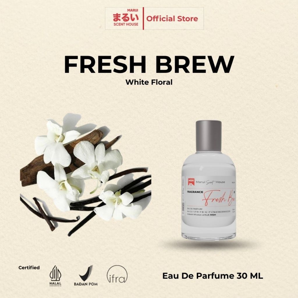 Jual Marui Scent House - Fresh Brew Parfume Pria Wangi Tahan Lama Eau ...