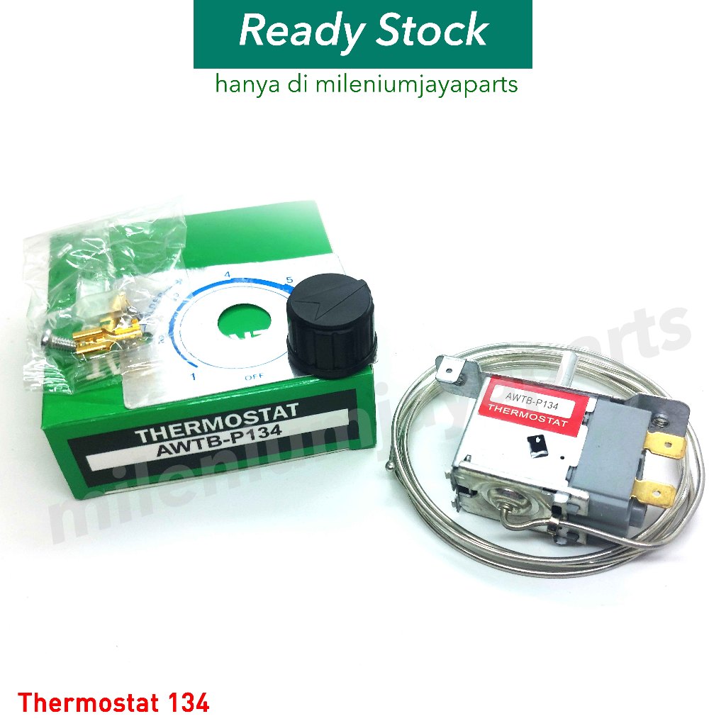 Jual Thermostat Kulkas 2 Pintu Showcase R-134 / Pengatur Suhu Kulkas ...