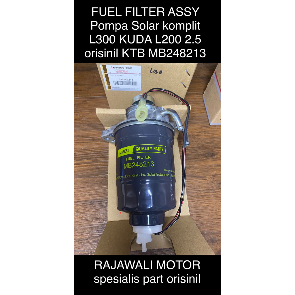 Jual FUEL FILTER ASSY Pompa Solar komplit L300 Diesel KUDA L200 2.5 ...
