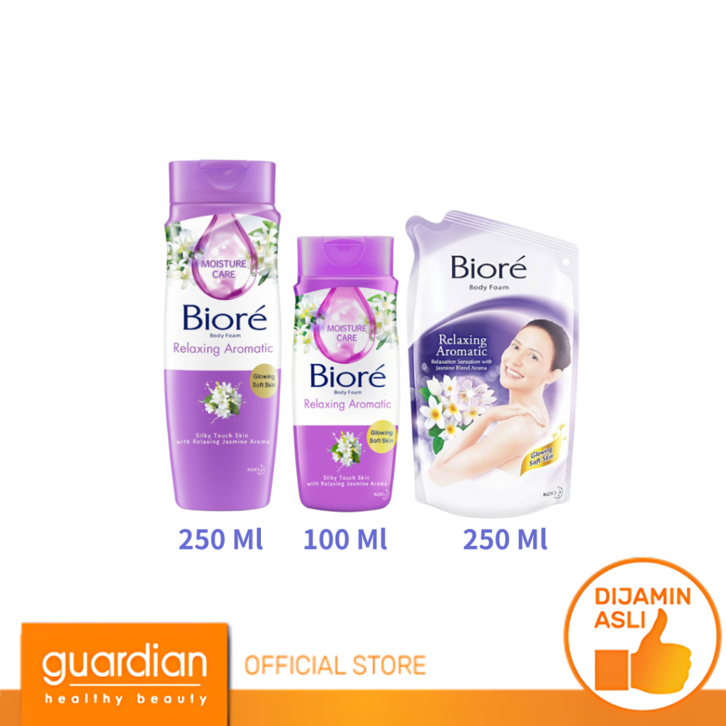 Jual Biore Body Foam Relaxing Aromatic | Shopee Indonesia