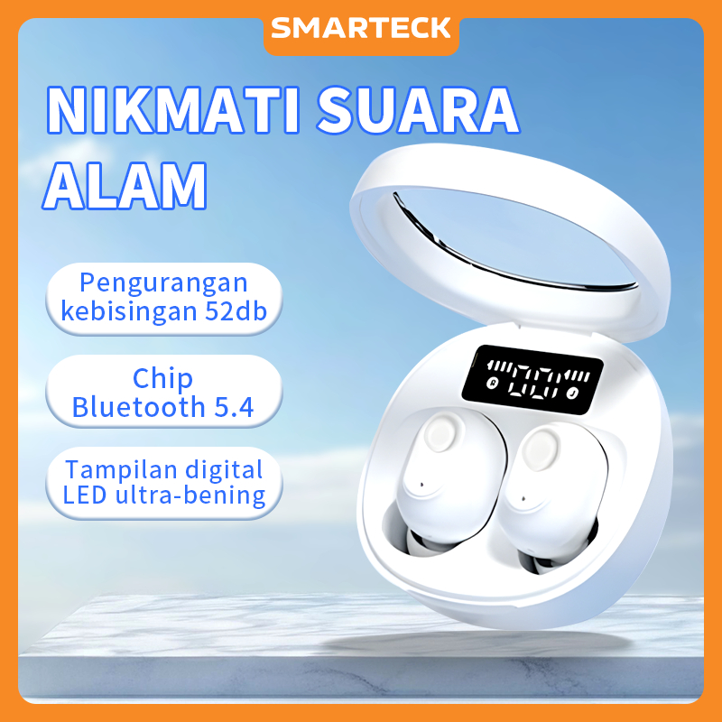 Jual Smarteck Macaron Earbuds TWS Bluetooth Earphone STW07 In-ear ...