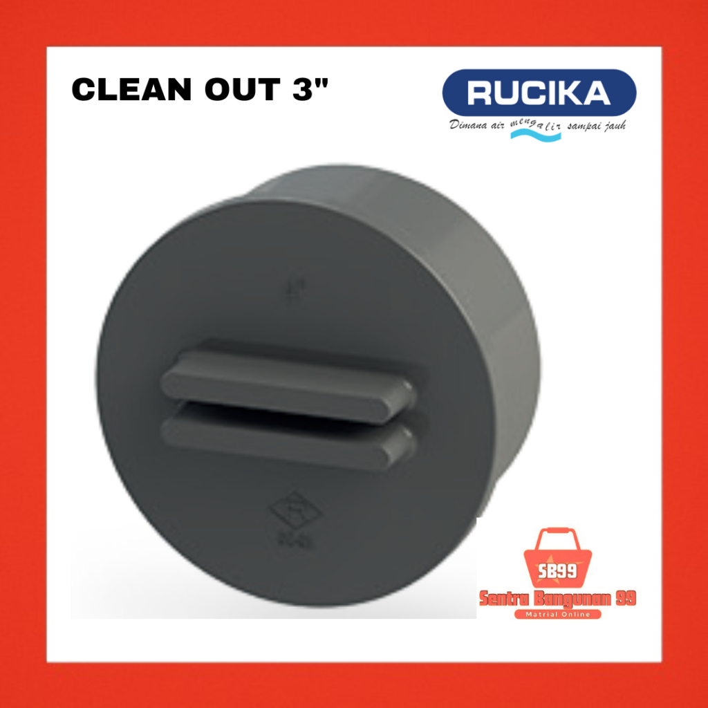 Jual Rucika Clean Out 3" / Tutup Septictank / Tutup Sepiteng 3" Inch ...