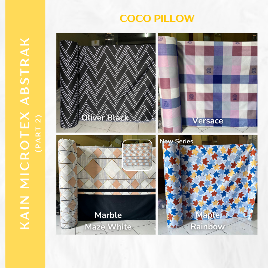 Jual KAIN SPREI BAHAN KATUN DISPERSE MICROTEX MOTIF ABSTRAK METERAN ...
