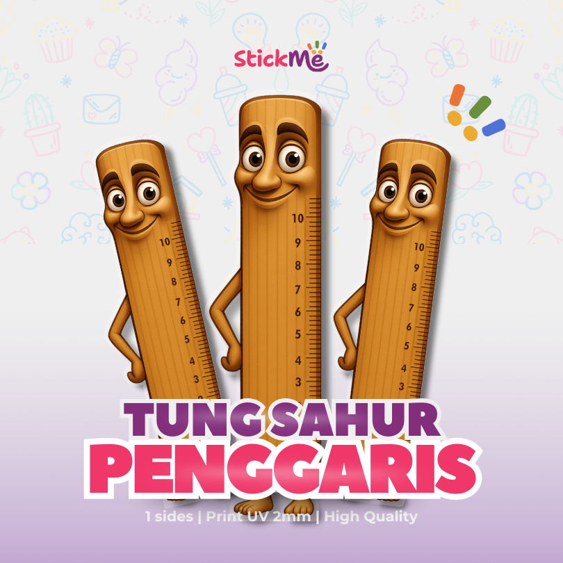 Jual Stickme Penggaris Anak Penggaris Lucu 10cm Acrylic Anomali Tung ...