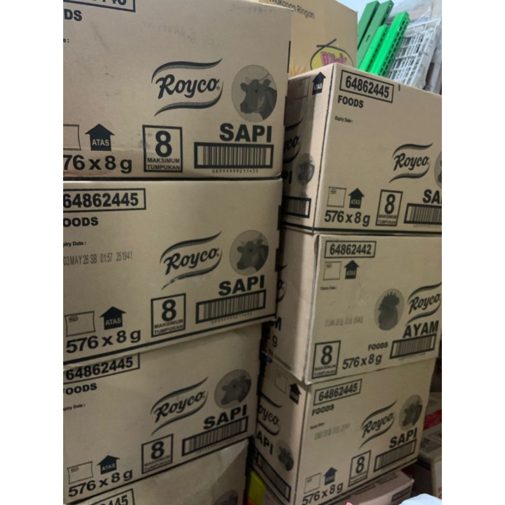 Jual Royco Kaldu Sapi Sachet / Royco Kaldu Ayam Sachet 1 DUS ISI 576 ...