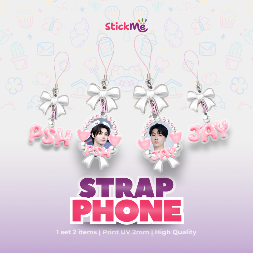 Jual StickMe Strap Phone Gantungan HP Acrylic Coquette Enhypen Idol ...