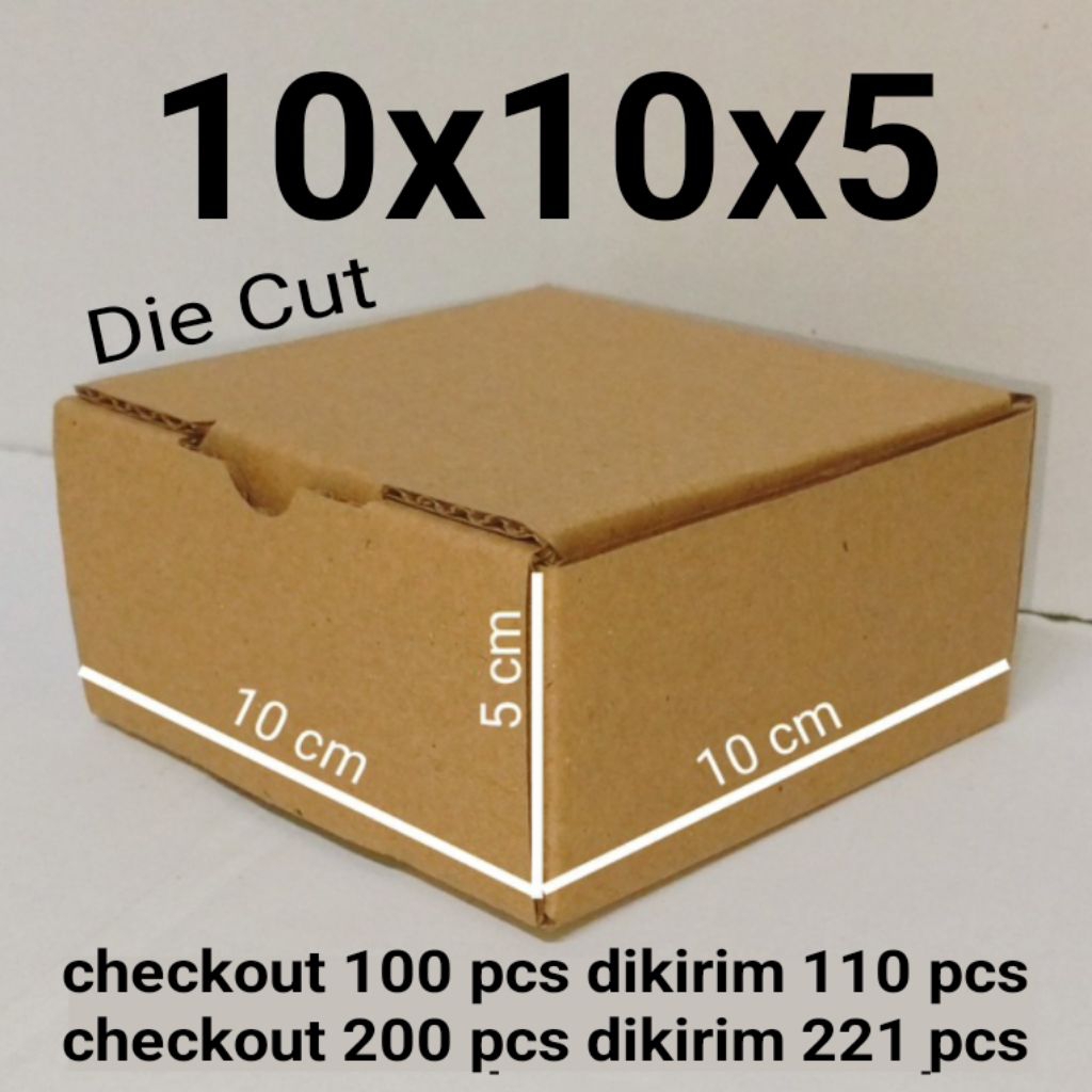 Jual kardus karton box pizza ukuran 10x10x5 | Shopee Indonesia
