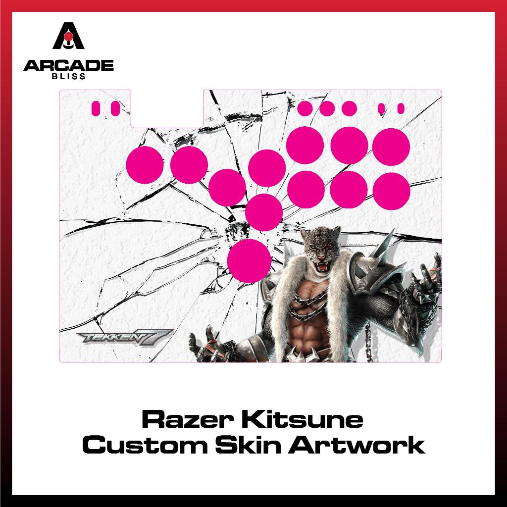 Jual Razer Kitsune Custom Skin Artwork Art Top Bottom Layer Arcade ...