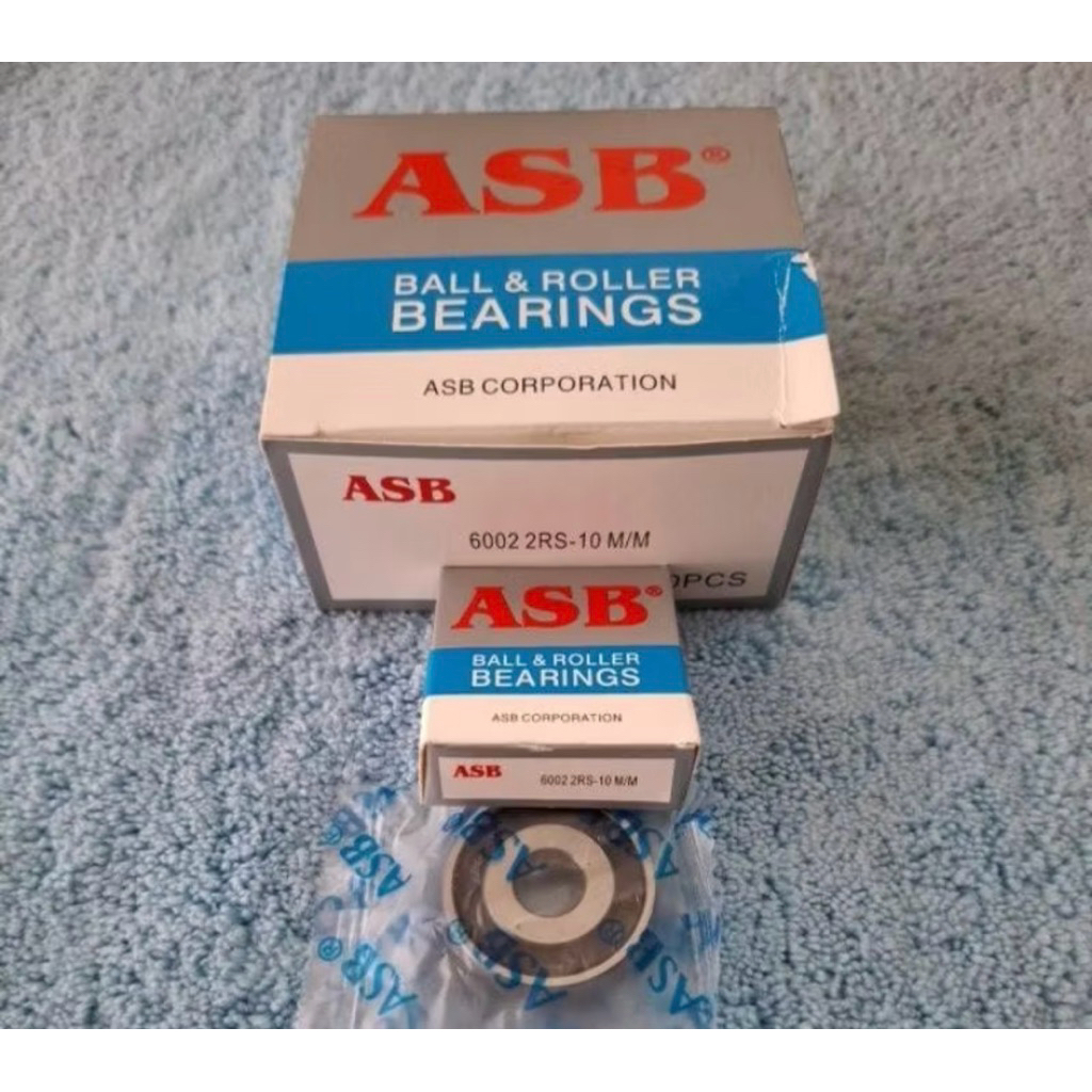 Jual Bearing 6002 2RS 10mm ASB ORIGINAL ( harga per biji ) | Shopee ...