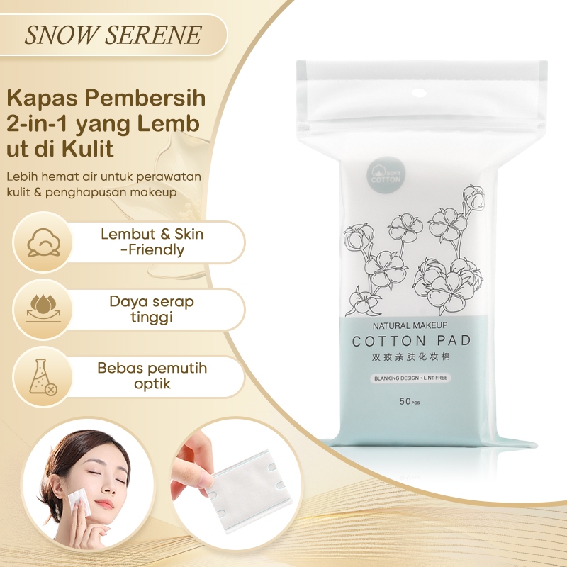 Jual Kapas Pembersih/Kapas Wajah/Kapas Penghapus Makeup/Kapas Untuk ...