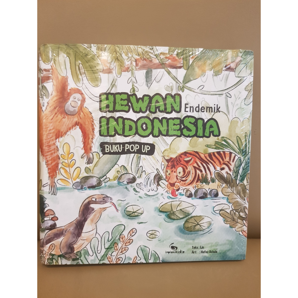 Jual Buku Pop Up Hewan Endemik Indonesia - Impian Studio / ORIGINAL | Shopee Indonesia