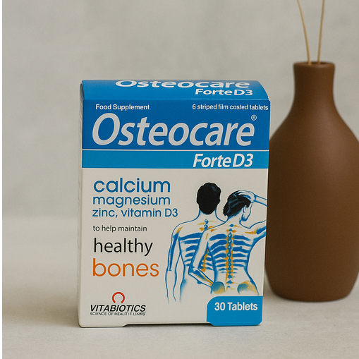 Jual [PROMO] Osteocare Forte Tablet Vitabiotic Box 30 Tablet / Kalsium ...