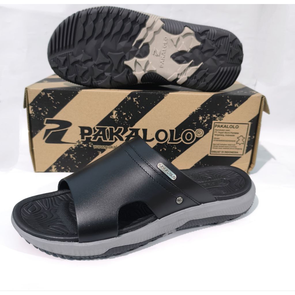 Jual SANDAL SELOP PRIA PAKALOLO TERBARU GLORY-05 LEATHER ORIGINAL ...