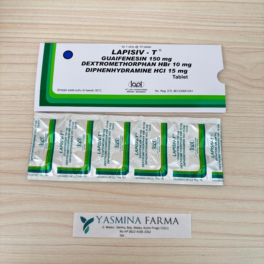 Jual Lapisiv - T untuk Meringankan Batuk & Flu (10 Tablet) | Shopee ...