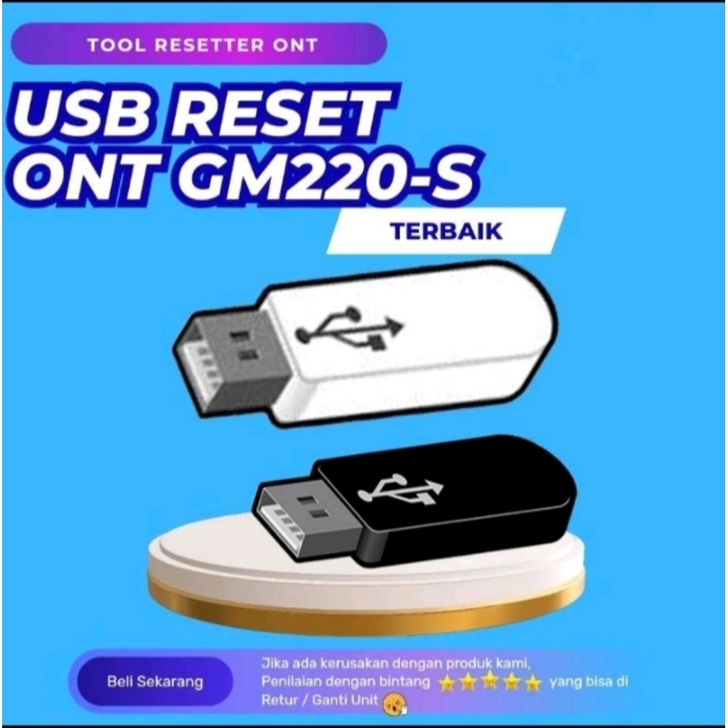 Jual FLASHDISK USB RESETTER ONT GM220-S V9.XX SUPPORT OMCHI ( UNTUK ...