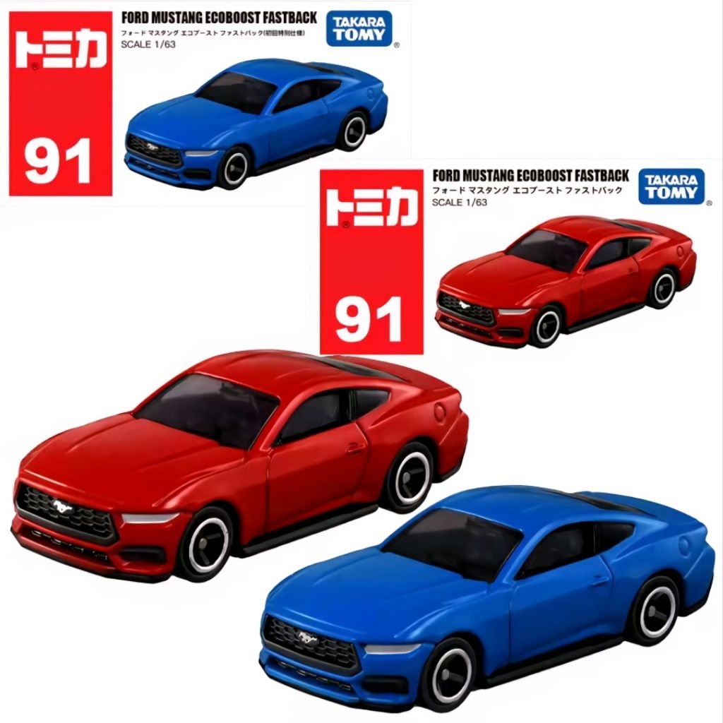Jual Tomica Reguler 91 Ford Mustang EcoBoost Fast Back Takara Tomy ...
