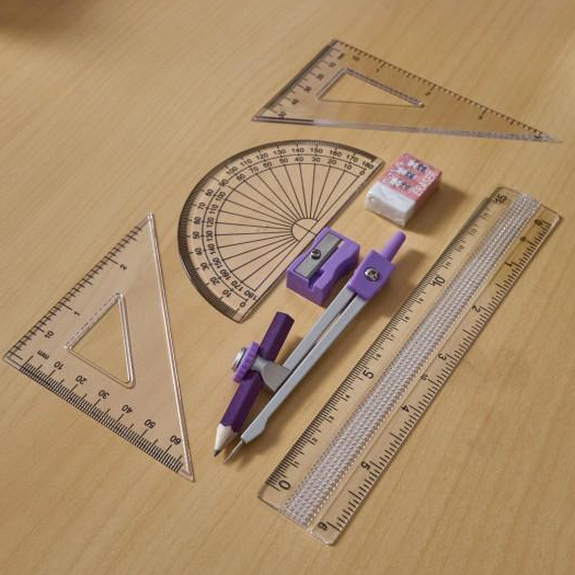 Jual Joyko Set Matematika Jangka Joyko MS-87 Warna Acak Original (1 SET ...