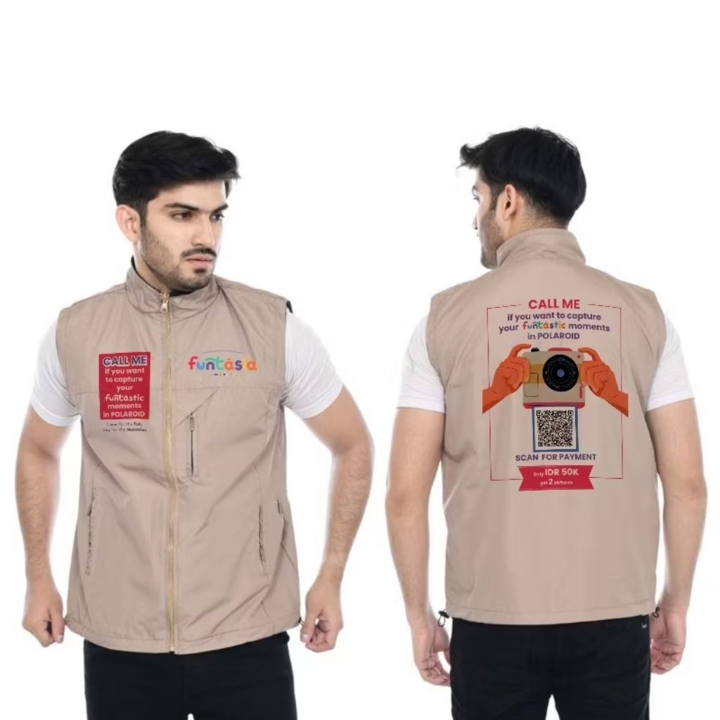 Jual Rompi Custom Sablon desain suka-suka rompi vest rompi motor rompi ...