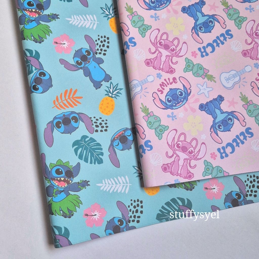 Jual Kertas Kado Lilo and Stitch Sampul Hadiah Lilo Stitch | Shopee ...