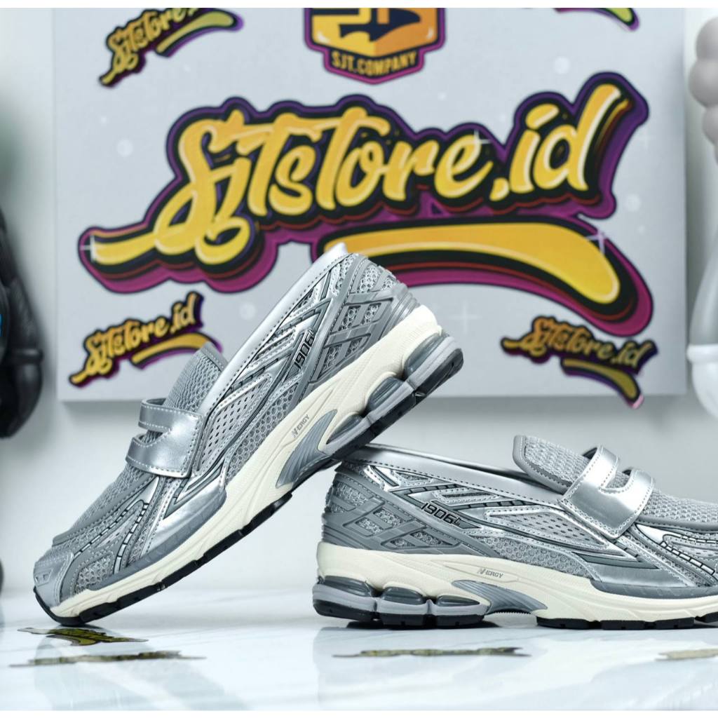 Jual SJT Nwbalnce 1906L Loafer Silver | Shopee Indonesia