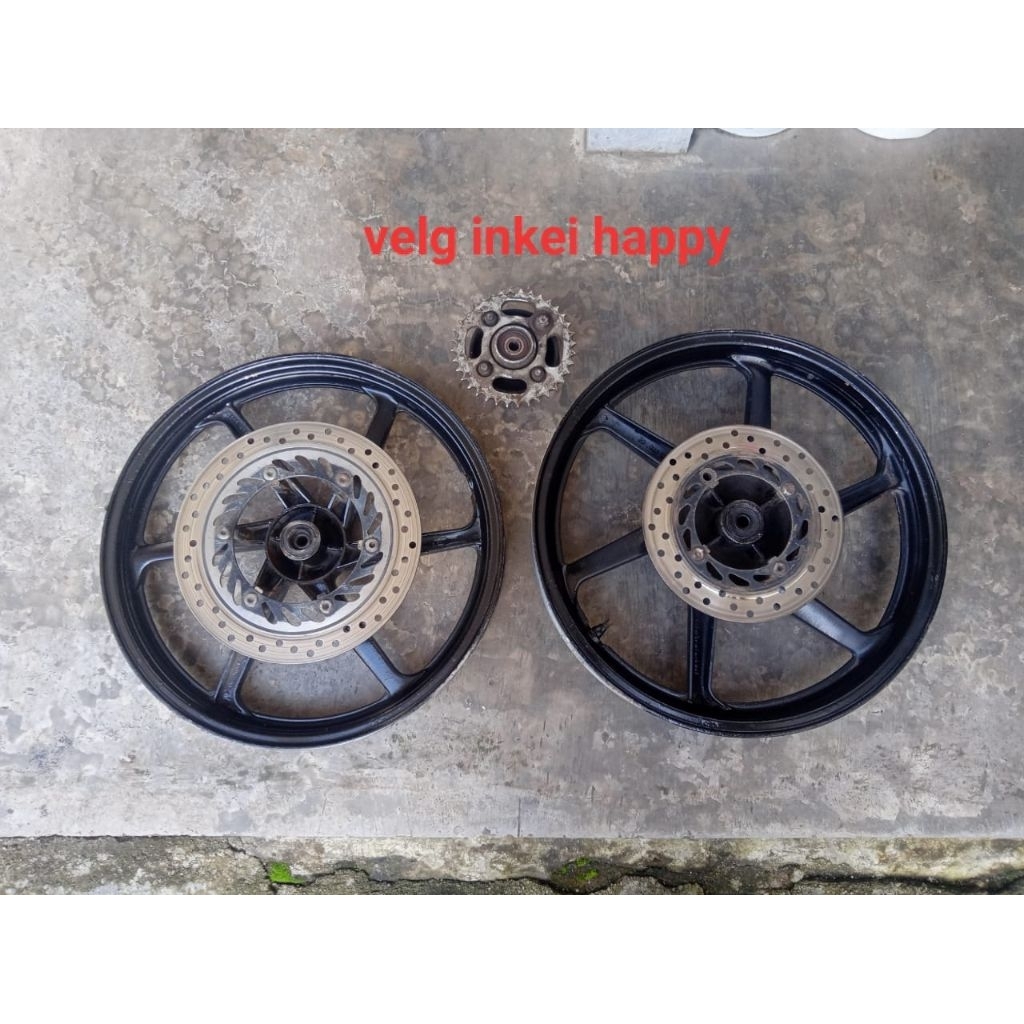 Jual velg Enkei happy atau velg Enkei happy atau velg CBR old atau velg ...