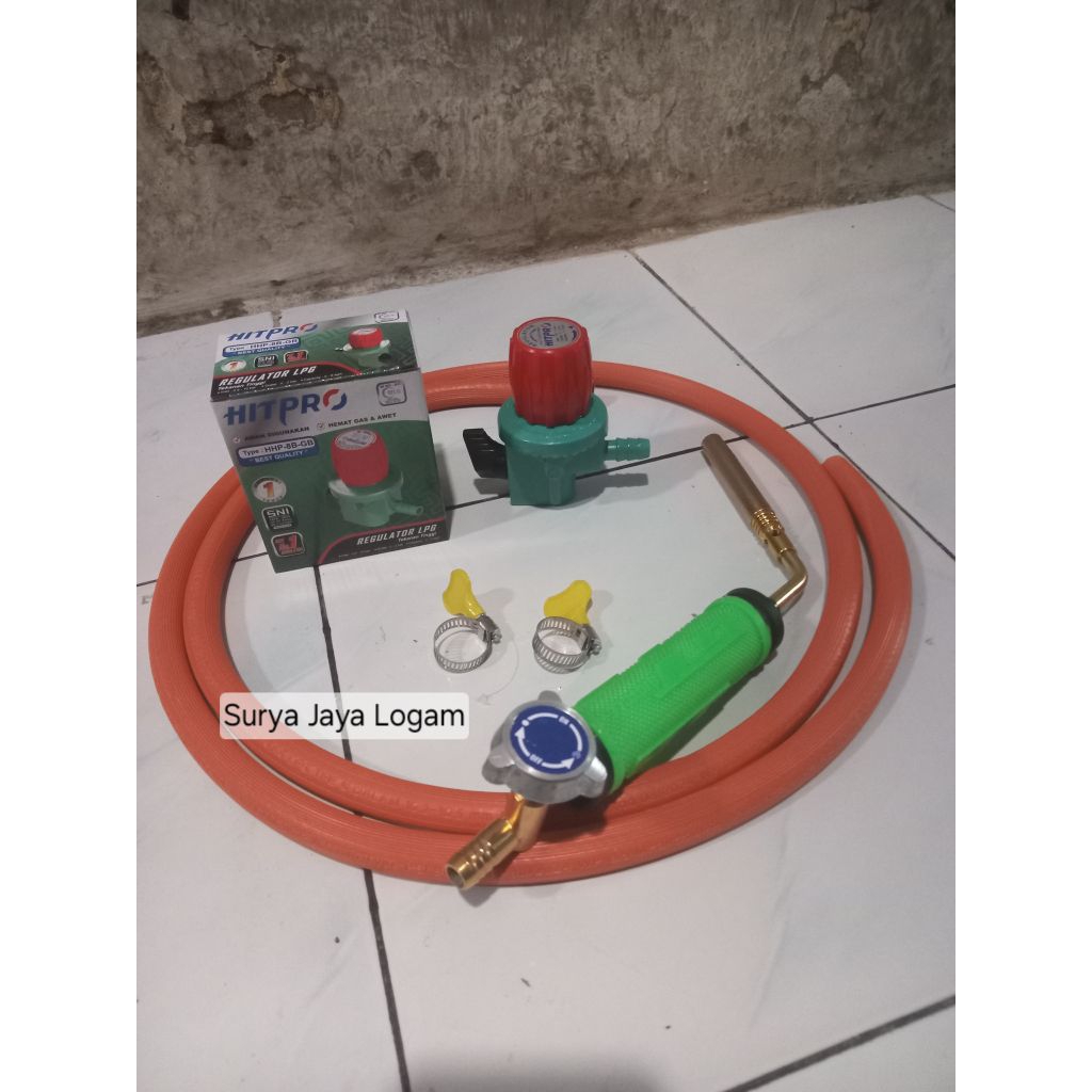Jual Kepala Heating Torch / Gas Torch / Alat Las Gas Torch (Lengkap ...