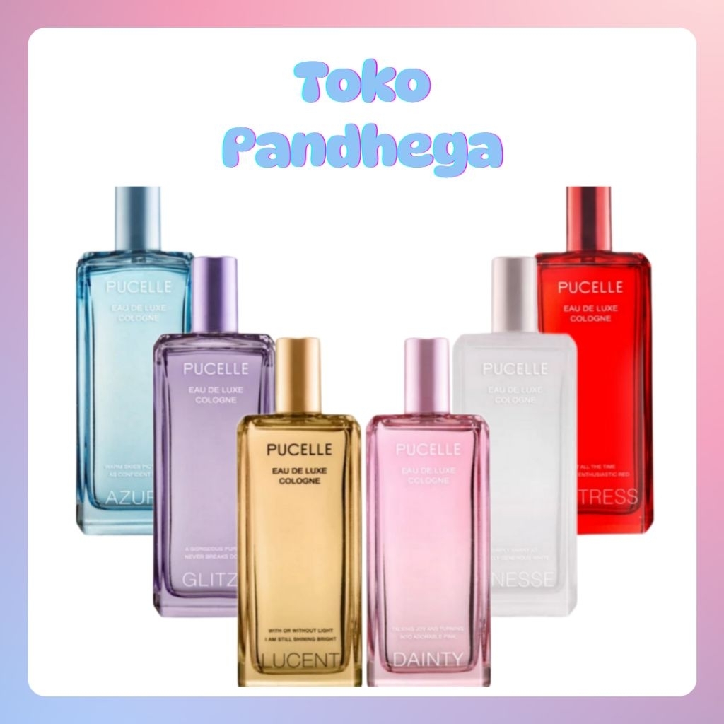 Jual PUCELLE Eau De Luxe Cologne 100ml Botol Kaca - Parfum Cewek ...