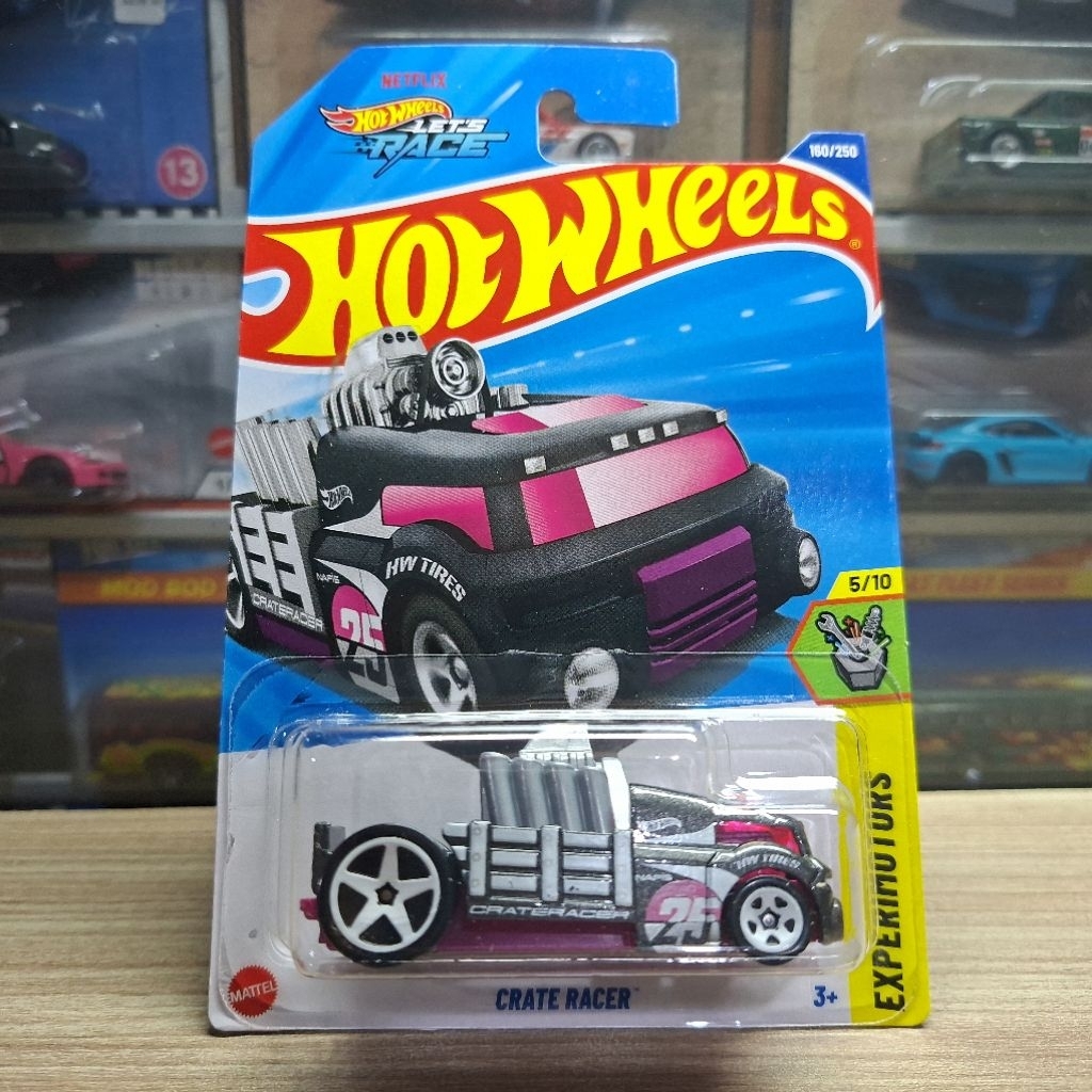 Jual Hot Wheels Crate Racer Black G 2025 - Hotwheels Original | Shopee ...