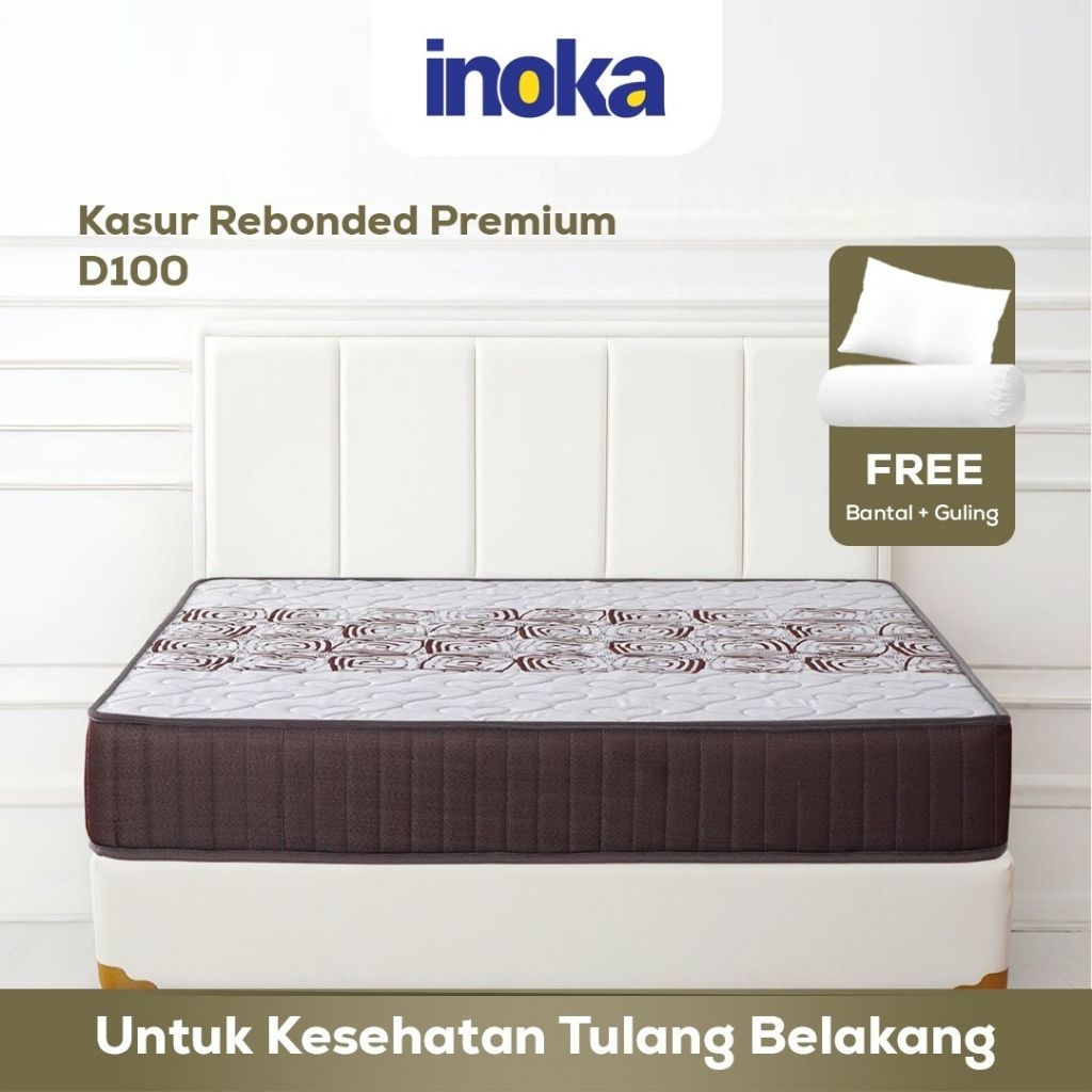 Jual INOKA | Kasur Busa Rebonded Quilting D100 / Tinggi 20cm/ Kasur ...