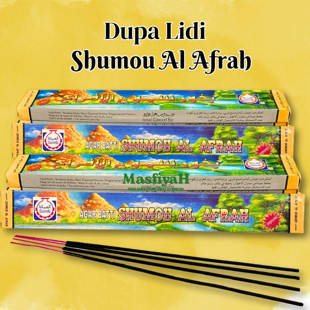 Jual Dupa Lidi SHUMOU AL AFRAH Original Surrati Dupa Hio Shumou Al Afrah | Shopee Indonesia