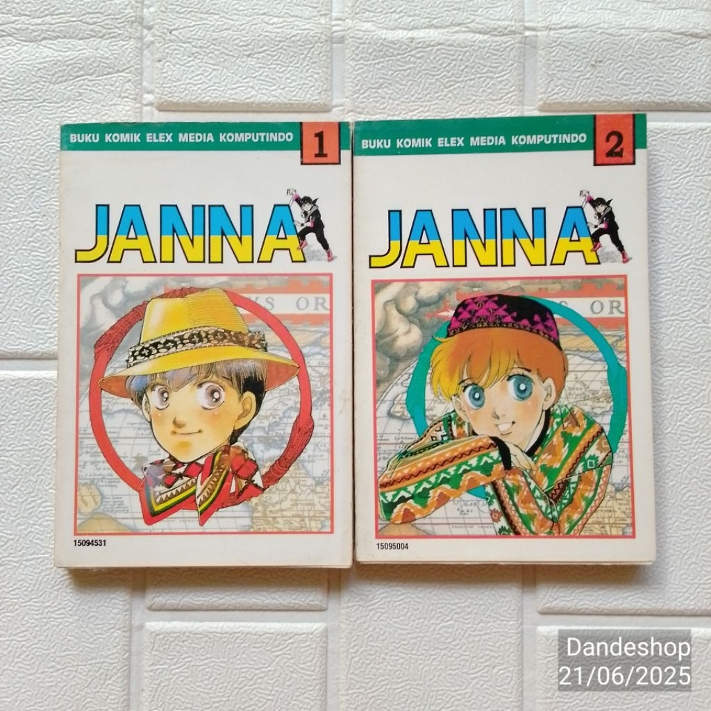 Jual Janna by Satomi Ikeda 1-2 TAMAT - Komik Original Bekas | Shopee ...