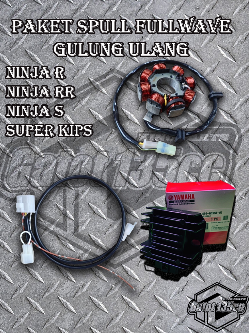 Jual Paket Spul fullwave Ninja R, Ninja RR, Ninja SS, Super Kips set ...